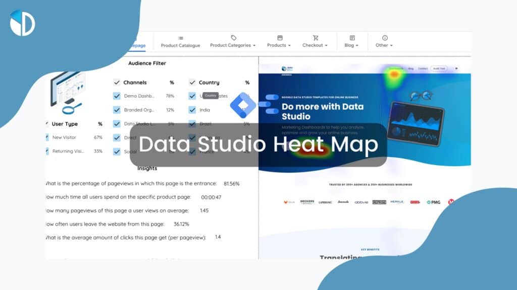 How to create a Heatmap with Looker Studio - Data Bloo