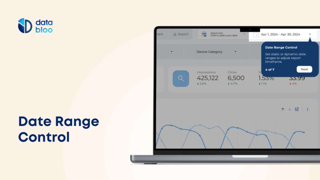 How to Use Date Range Control in Looker Studio - Data Bloo
