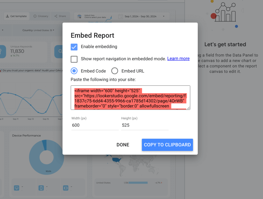 How to Embed Looker Studio Reports for White Labeling - Data Bloo